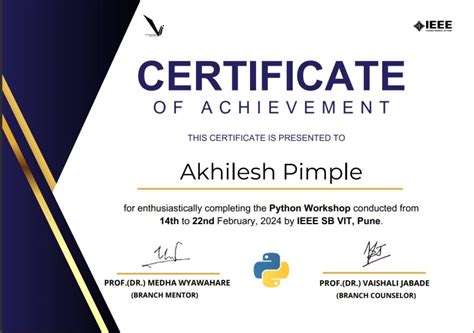 Akhilesh Pimple On Linkedin Python Workshop Automation Ieee Vitpune Skilldevelopment
