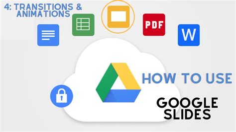 How To Use Google Slides 4 Transitions Animations YouTube