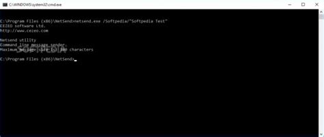 Net Send Command Download Softpedia