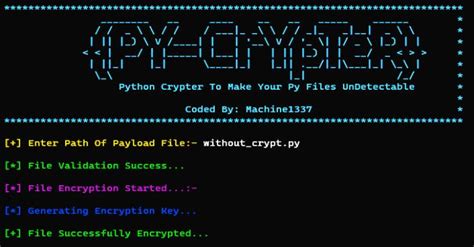 Cyber Security News ® On Linkedin Pycrypt Python Based Crypter That