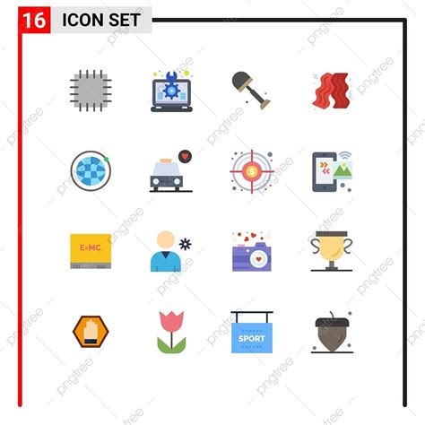 Stock Vector Icon Pack Of 16 Line Signs And Symbols For Love And