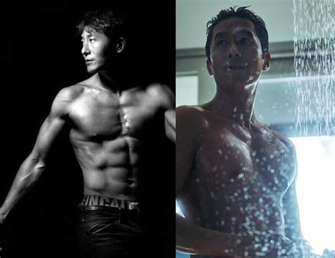 완벽한 근육과 식스팩을 자랑한 40대 중년배우 필더무비