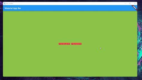 Popupmenuitems Are Drawn Before The Background Is Shown When There Are