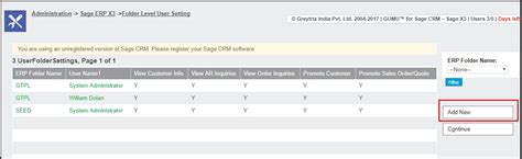 New Feature In Gumu™ For Sage Crm Sage X3 Integration Folder Wise Sage