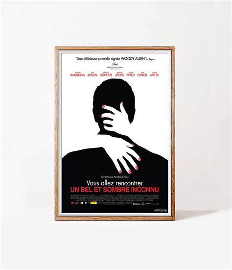 You Will Meet A Tall Dark Stranger Poster