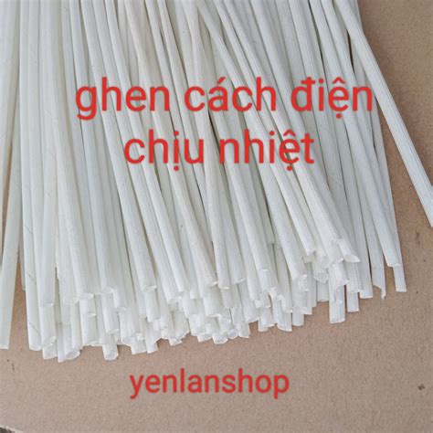 Ống Ghen Cách điện Sợi Vải Thủy Tinh Chịu Nhiệt 600°c Giá01 Sợi Shopee Việt Nam
