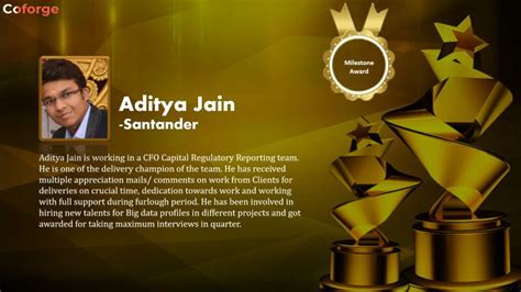 aditya jain on linkedin coforge wedidit revenuemilestone
