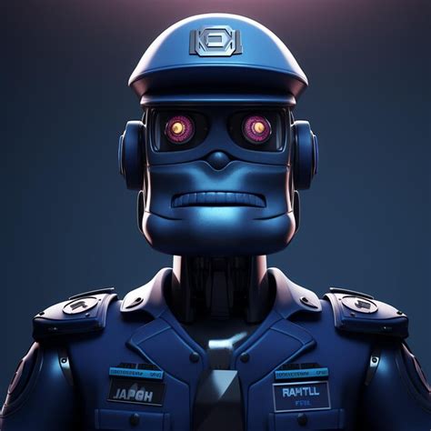 Premium Photo A Robot Wearing A Helmet And A Helmet