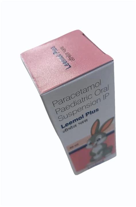 Leemol Plus Paracetamol Paediatric Oral Suspension Ip For Clinical At ₹ 28 Bottle In Lucknow