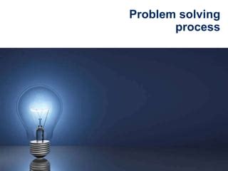 Problem Solving Process PPT