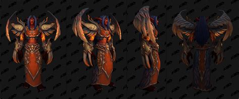 New Druids Of The Flame Armor Sets Datamined In Patch 1017 Wowhead News