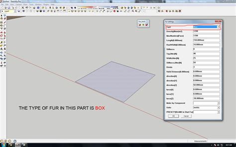 Making Grass Using Sketchup FUR Plugin