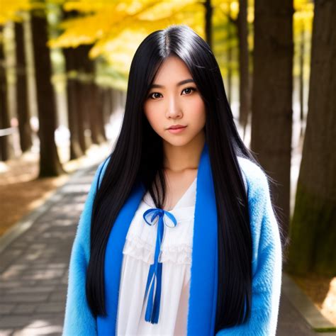 Photo She Wears Blue By Everythingai On Deviantart
