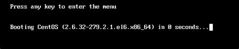 Boot Centos 56 As Single User Mode Bots