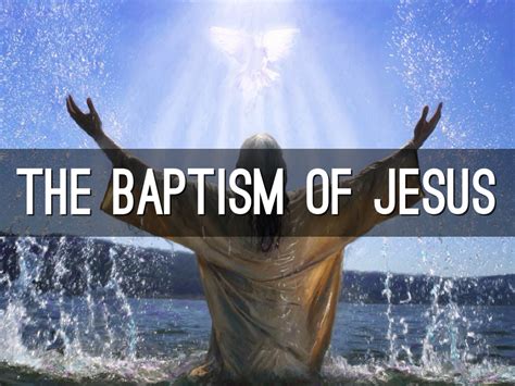 Jesus Water Baptism