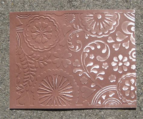 Technique Thursday Embossing Folders