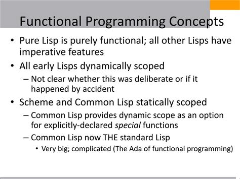 Ppt Csci 330 Programming Language Concepts Instructor Pranava K