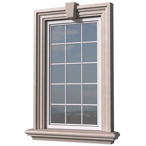 Classical Facade Frame Window 3d Model Turbosquid 2077327