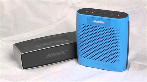 Bose Soundlink Mini Vs Bose Soundlink Color H2techvideos Youtube