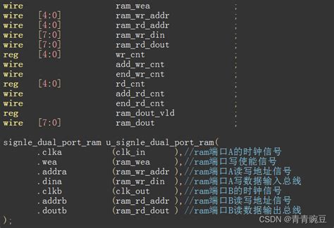fpga之ram详解，伪双口ram的使用 伪双口ram解决冲突 csdn博客