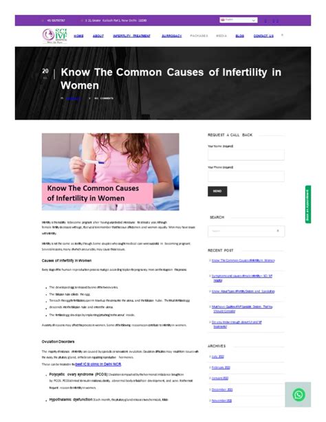 Ppt Know The Common Causes Of Infertility In Women Powerpoint