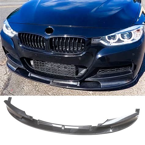 Ninte Front Bumper Lip For 2012 2018 Bmw F30 3 Series M Tech