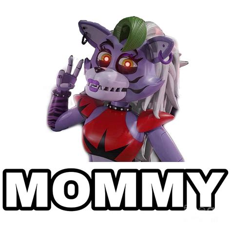 Roxanne Wolf Fnaf Security Breach Funny Mommy Painting By Phillips Isabella Pixels
