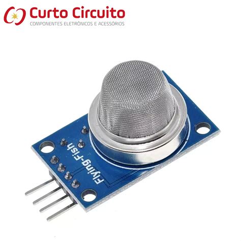 Sensor De Gás Butano Metano Álcool Fumaça Mq 2 Shopee Brasil