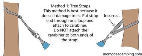 Camping 101 How To Hang A Hammock With Infographic Mom Goes Camping