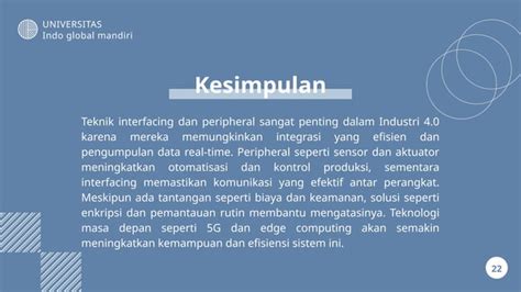 Tugas Peripheral Dan Interfacing Dalam Industri 4 0 Pptx
