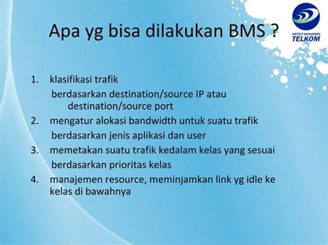 Bandwidth Management System Ppt