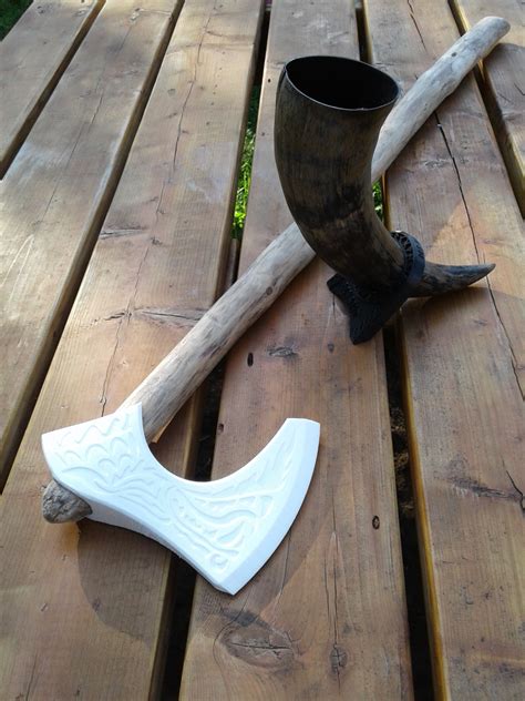 🪓 Bearded Danish Axe Daniils Broom・ Stl File For 3d Printing・cults