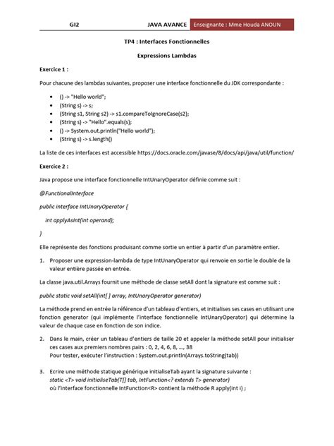 Tp 4 Expressions Lambda Pdf