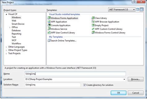 Using Linq In Net
