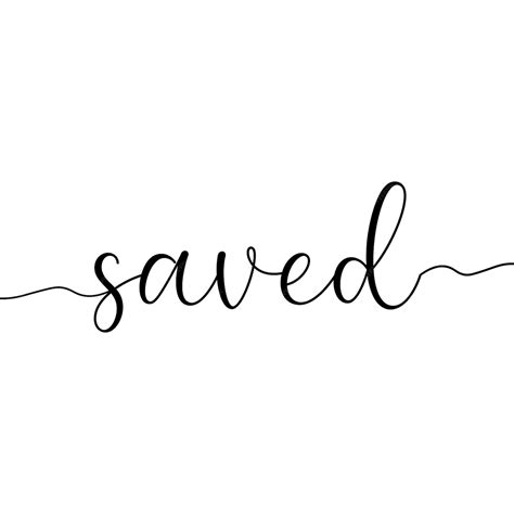 Premium Vector Saved Text Saved With Tails Saved Art Print Vector