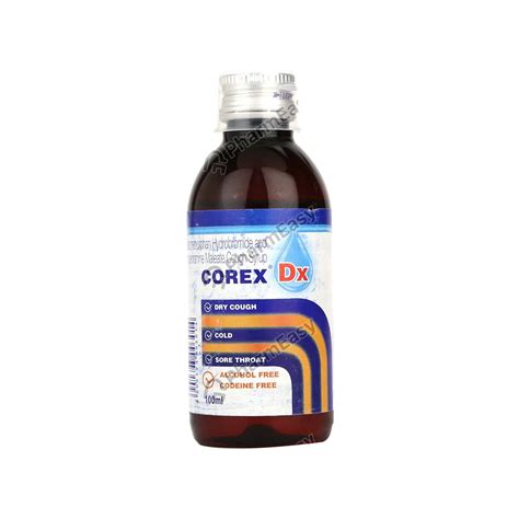 Corex Dx Syp 100ml Uses Side Effects Dosage Composition And Price