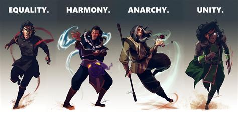 Unalaq Zaheer Amon The Legend Of Korra Kuvira Avatar The Last