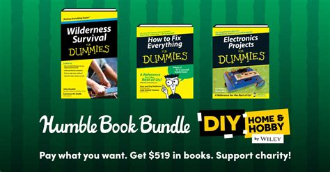 Humble Book Bundle Diy Home And Hobby By Wiley