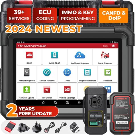 launch x431 immo elite key programming device with prog3 key fob