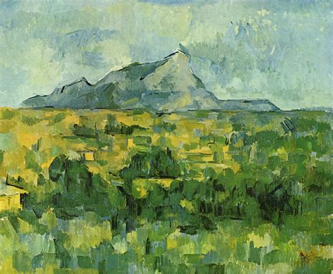 Mont Sainte Victoire C1906 By Paul Cezanne Artchive