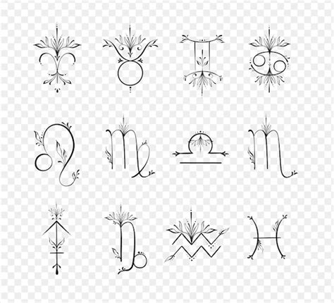 Zodiac Sign Logo Tattoos 160 Gemini Tattoos For Women Stock