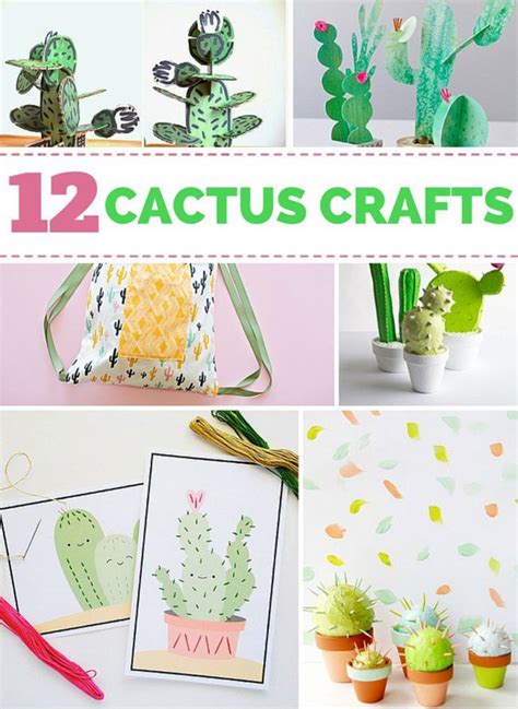 10 Creative And Cute Cactus Crafts