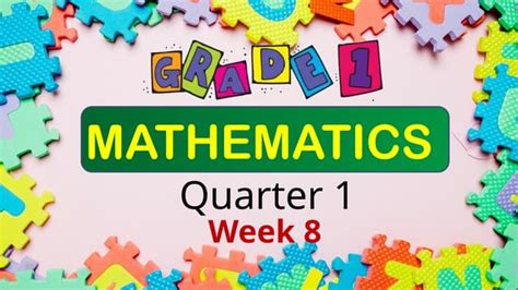 Math Week8 Grade 1 Quarter 1 Day 1pptx