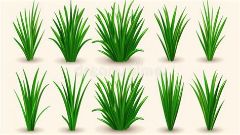 Explore A Collection Of Grass Design Elements Perfect For Enhancing