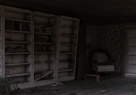 Abandoned House Interior Cgtrader