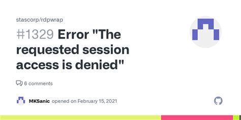 Access Denied No More The Ultimate Guide To Solving ‘requested Session Access Is Denied Error