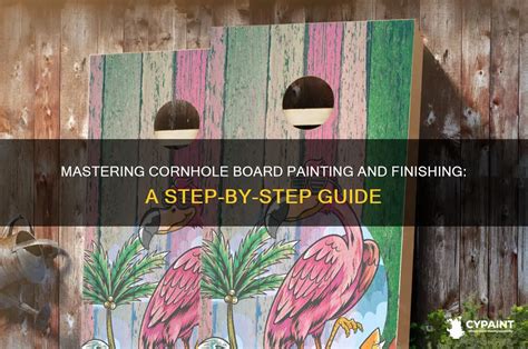 Mastering Cornhole Board Painting And Finishing A Step By Step Guide