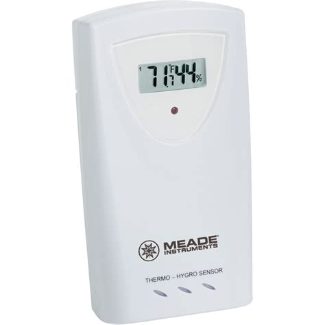 Meade Wireless Remote Temperature And Humidity Sensor TS33C M