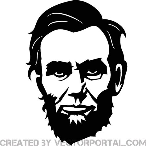Abraham Lincoln Silhouette Clip Art