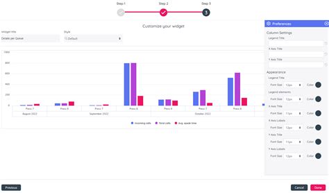Adding A Reports Widget Puzzel Help Centre